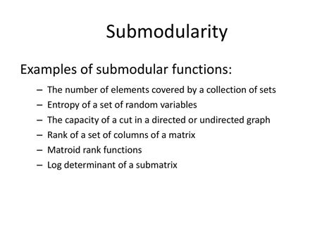 distributed submodular maximization in massive datasets ppt download