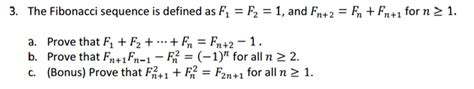 solved the fibonacci sequence is defined as f 1 f2 1