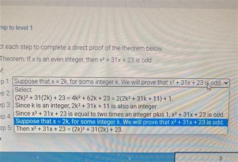 [solved] mp to level 1 et each step to complete a direct p