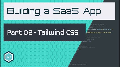 Tutorial 02 Adding Tailwind Css To Our React App Youtube