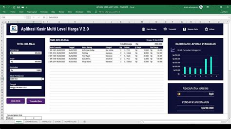 FULL TUTORIAL APLIKASI KASIR SEDERHANA DENGAN MULTI LEVEL HARGA V2 0