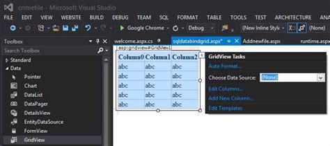 asp net bind gridview with sqldatasource in code file my xxx hot girl