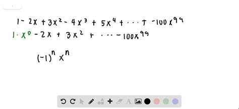 solved sigma notation write the sum using sigma notation 1 2 x 3 x 2 4 x 3 5 x 4 ⋯ 100 x 99