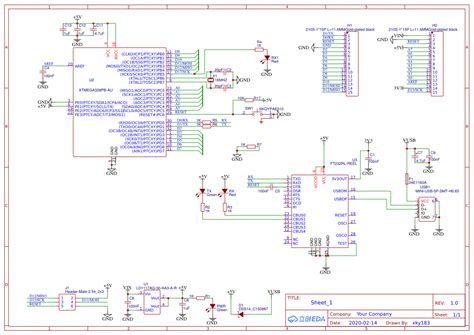 arduino nano 嘉立创eda开源硬件平台