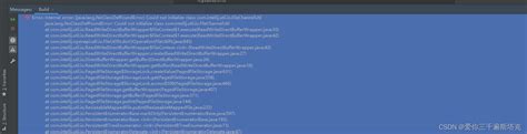 error internal error java lang noclassdeffounderror could not initialize class tellij