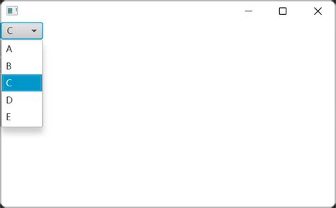 JavaFx UI控件3 JavaFX 下拉框 JavaSE 阶段 极客文档