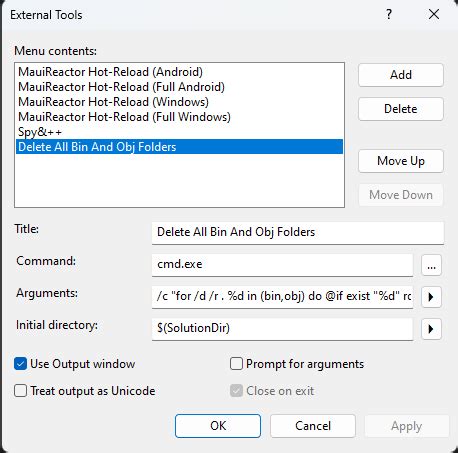 Visual Studio I Want To Delete All Bin And Obj Folders To Force All