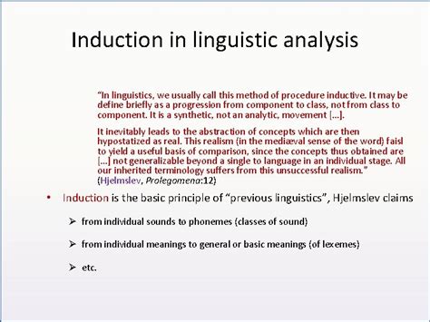 workshop the foundations of linguistics languages as abstract