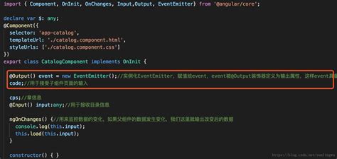 angular2父子组件之间传值 angular2 子组件改变父组件的传过来的值 csdn博客