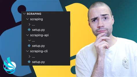 project structure python web scraping for beginners youtube