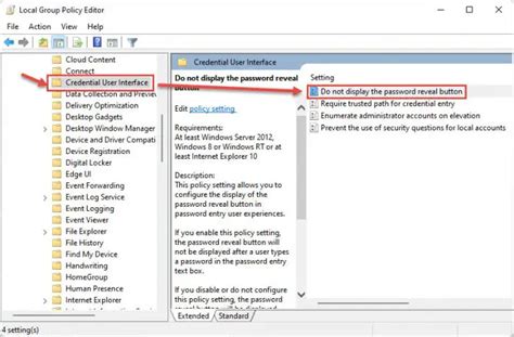 How To Enable Or Disable Reveal Password Button In Windows 11 10