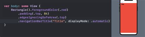 Ios Extra Space In The Top Of Detail View That Won T Go Away SwiftUI
