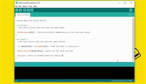 Arduino Analogread Serial With Potentiometer 5 Steps With Pictures Instructables