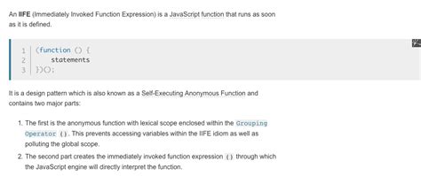 understanding immediately invoked function expressions iifes in javascript — with simple