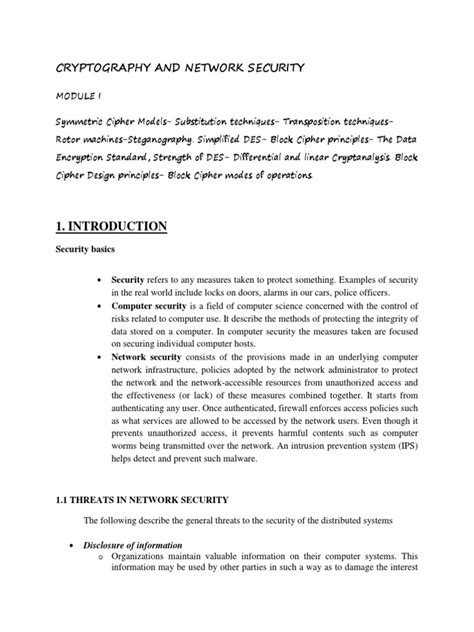 an overview of cryptography and network security concepts pdf cryptography cryptanalysis
