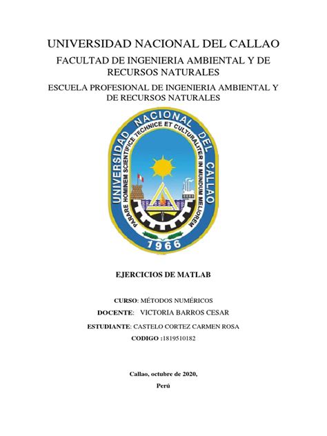 ejercicios de metodos numericos en matlab pdf análisis numérico análisis matemático