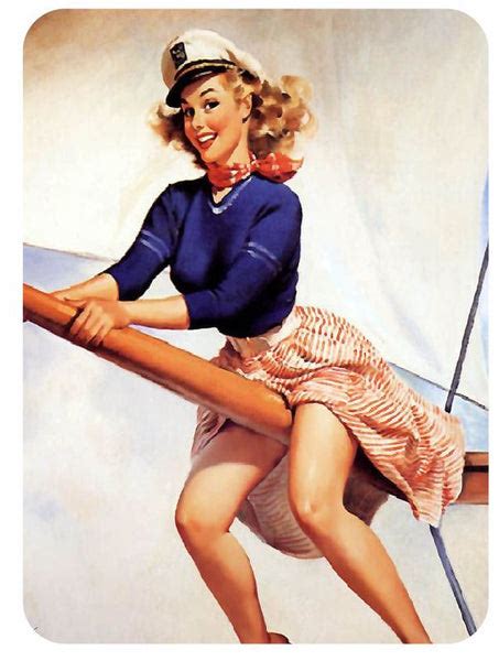 Vintage Style Pin Up Girl Sticker P103 Pinup Girl Sticker Winter Park Products