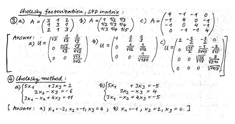 solved cholesky factorization theorem given a spd matrix