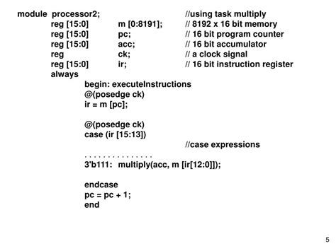 ppt verilog function task powerpoint presentation free download id 3198304