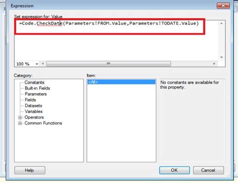 c programming tutorial 8800765185 ssrs parameter validation using custom code
