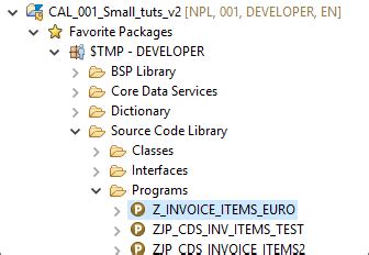 Display A CDS View Using ALV With IDA SAP Tutorials