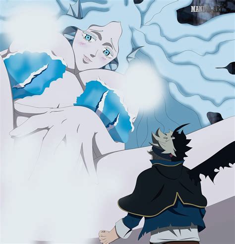 Mandio Art Undine Black Clover Terminado Sin Censura