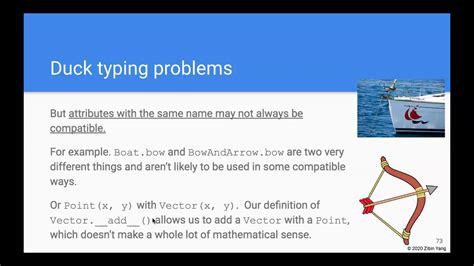 cs3b week 6 duck typing problems and summary youtube