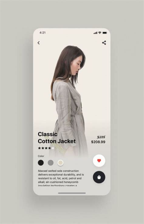 Fancy Fashion App UI Kit Is A Pack Of Delicate E Commerce Screen