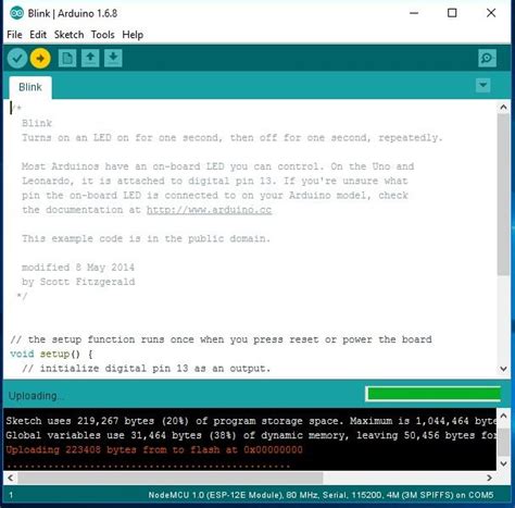 guia para nodemcu esp8266 en el ide de arduino paso 3