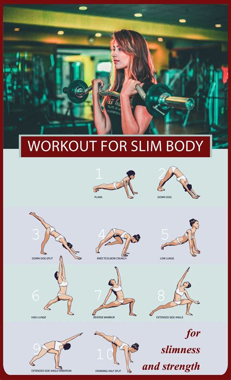 Workout For Slim Body Fitness Inspiration Quotes Slim Body Workout