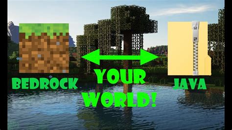 How To CONVERT A Bedrock Edition World To Minecraft Java Tutorial