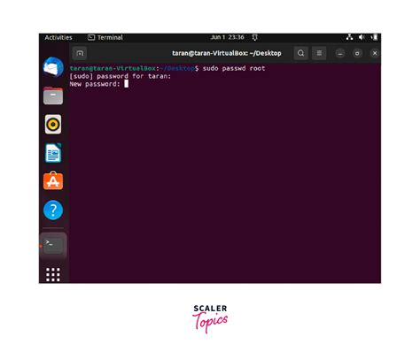 How To Reset Or Change The Root Password In Linux Scaler Topics