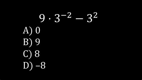 🔴negative exponent in a math expression youtube