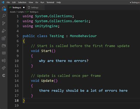 Why Is My Visual Studio Code Not Displaying My Errors Or Intellisense