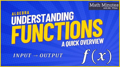 what are functions an intro including the vertical line test and function notation youtube
