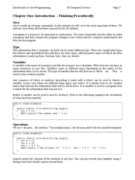 javaworksheetsch1 2 pdf integer computer science computer program