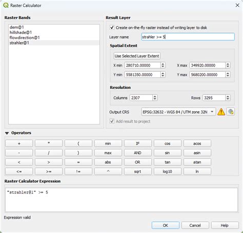 tutorial stream and catchment delineation calibrate strahler threshold to determine streams