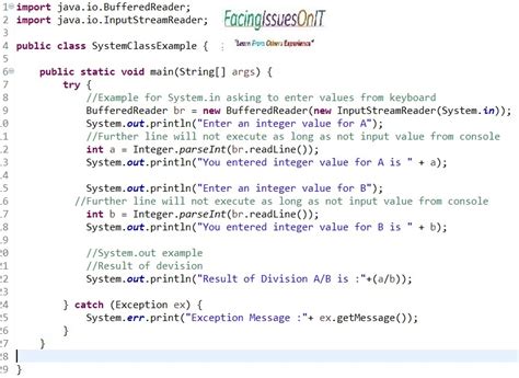 Java System Out Vs System In Vs System Err Classes And Methods