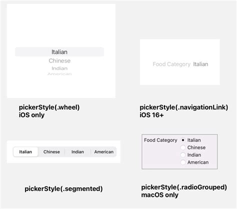 How To Use And Style SwiftUI Picker Swiftyplace