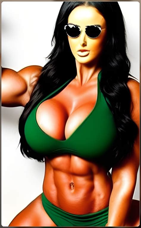 Rule 34 Abdominals Abigail Ratchford Abs Ai Generated Belly Button Biceps Black Hair Dream Ai