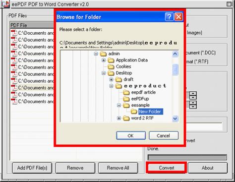 EePDF PDF To Word A PDF To Xml Converter