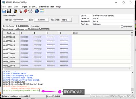 使用stm32 st link utility 烧录程序，st link烧录程序，解锁flash stm32stlinkutility烧录程序怎么用 csdn博客
