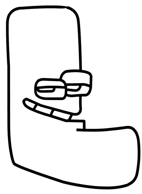 Alphabet Lore L Coloring Page Download Print Or Color Online For Free