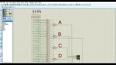 display de 7 segmentos compuertas logicas basicas proteus 8 professional sistemas