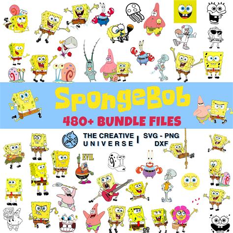 Spongebob Cliparts Spongebob Svg Spongebob Printable Etsy Porn Sex Picture