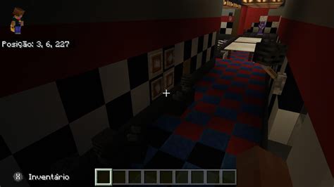 Fnaf 1 Freddy Fazbears Pizza 1993 On Minecraft Now With All Of The Rooms In One Post