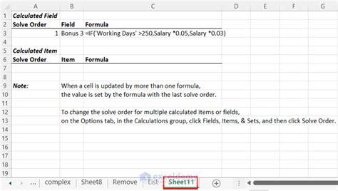 How To Create Calculated Field In Pivot Table Data Model 4 Methods