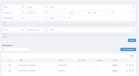 inertia js tables for laravel query builder