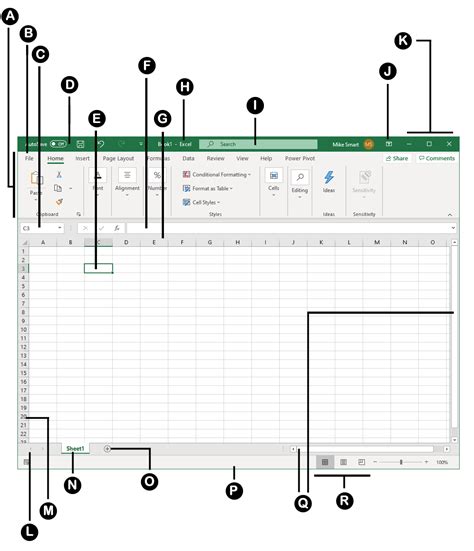 Excel Screen Element Names Thesmartmethod