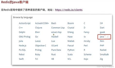 redis基础篇：redis的java客户端 redis java客户端 csdn博客